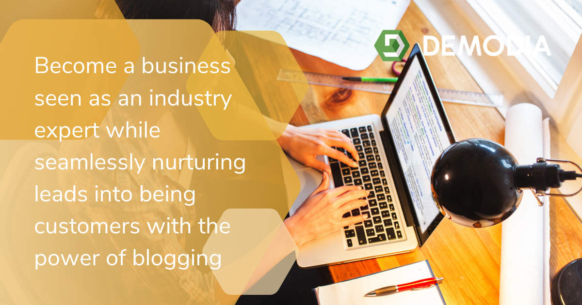 How to start a blog for your business | Demodia