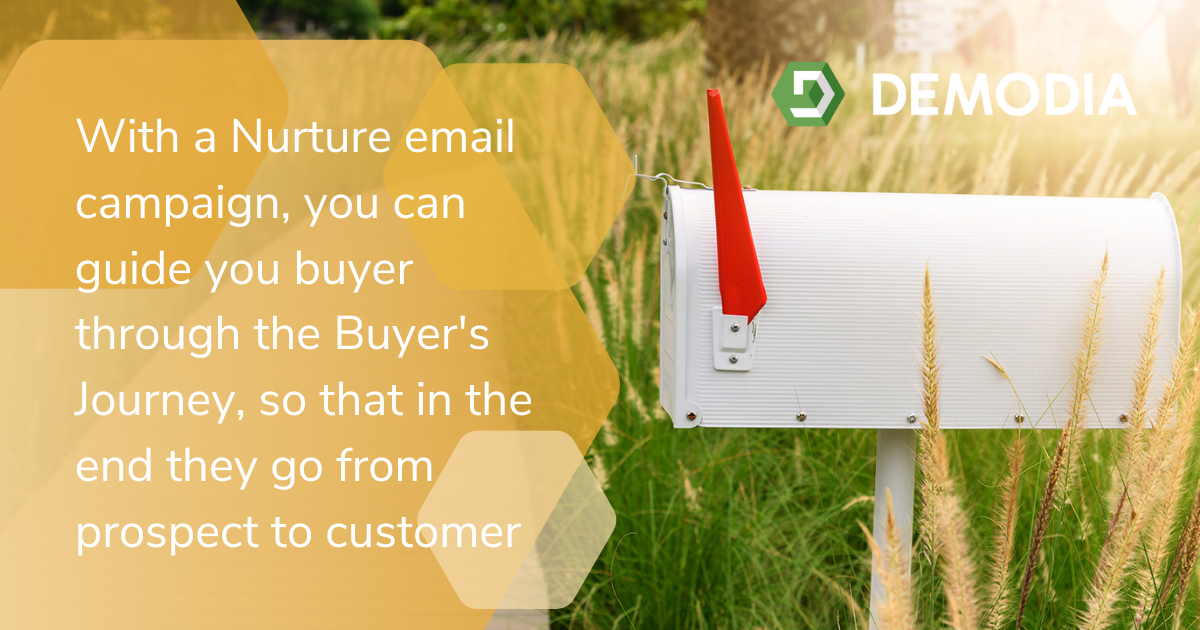 The simple guide to a Nurture email campaign with storytelling | Demodia